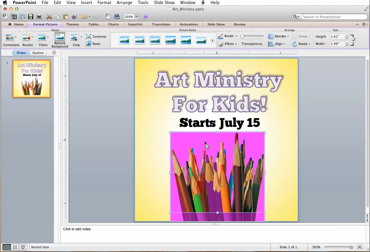 How To Save Powerpoint Slides As Png Files Progressive Church Media