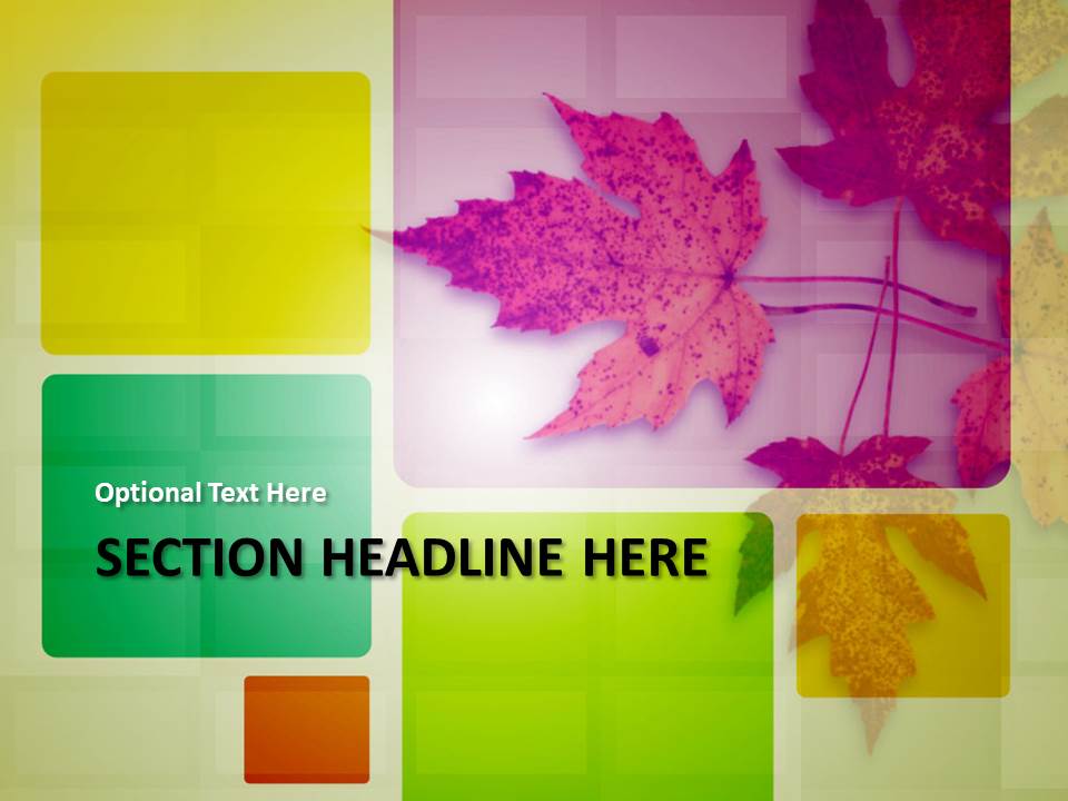 Fall Worship Backgrounds PowerPoint - Progressive Church Media