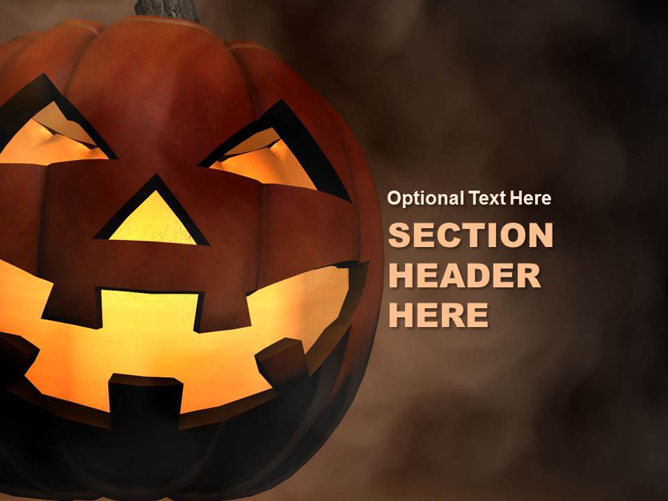 Halloween Pumpkin PowerPoint - Progressive Church Media