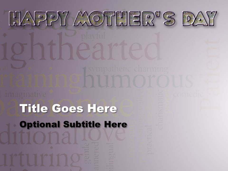 Mothers Day Worship PowerPoint | Progressive Church Media