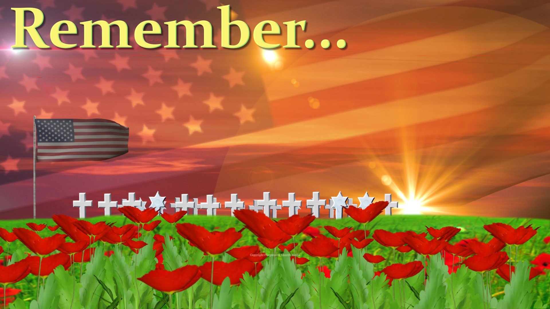Memorial Day Worship Video - Progressive Church Media