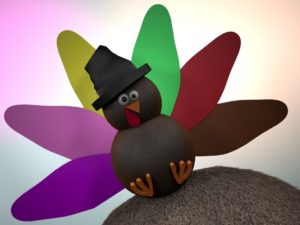 Thanksgiving Turkey Cartoon PowerPoint - Progressive Church Media