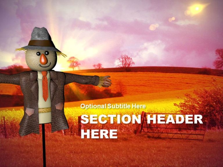 Scarecrow PowerPoint - Progressive Church Media
