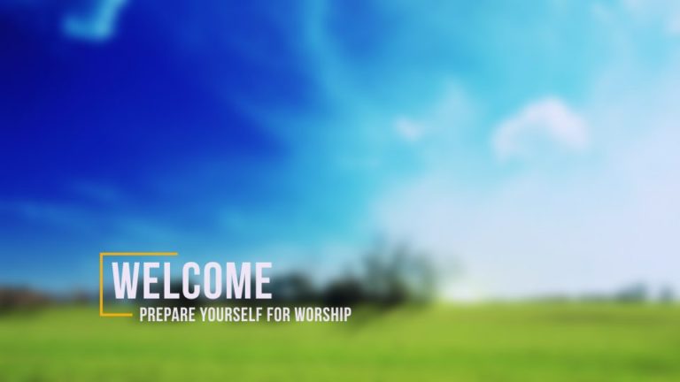 Worship Welcome Video - Progressive Church Media