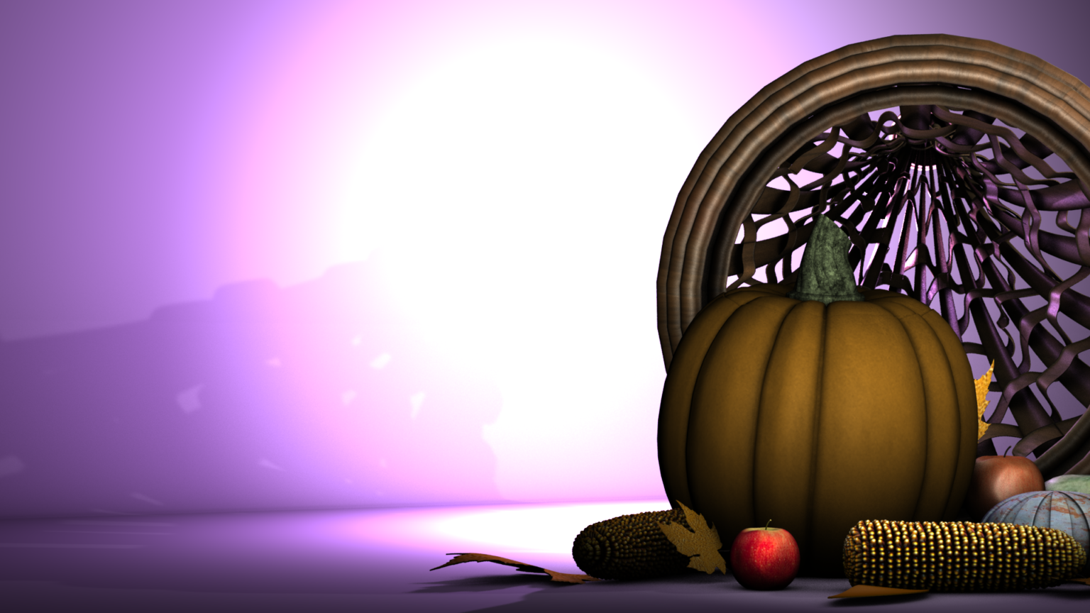 Thanksgiving Cornucopia Graphics - Progressive Church Media