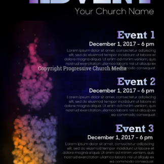 Advent Worship Background Graphics - Progressive Church Media