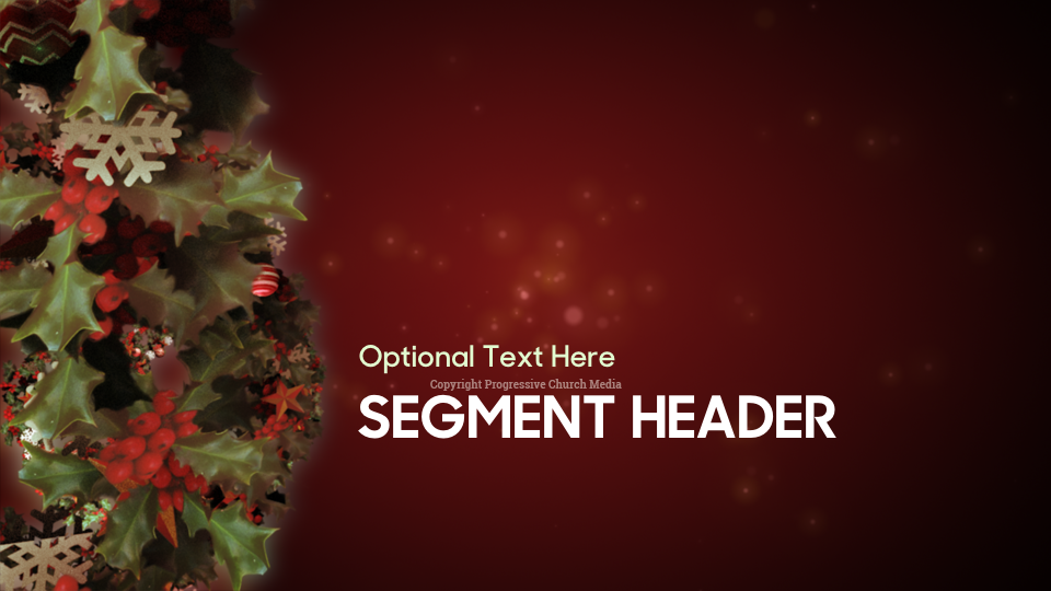 Christmas Worship Background PowerPoint | Progressive Church Media