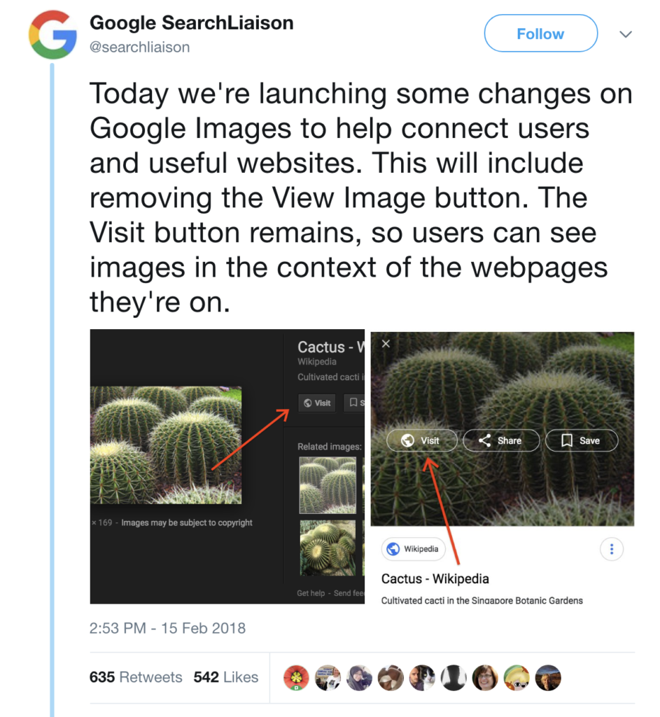 Google changes image searches and they impact your church