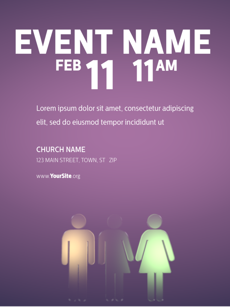Transformation Sunday Flyer (Transgender Christianity) | PCM
