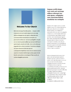 Welcome to Church Spring Newsletter - Progressive Church Media