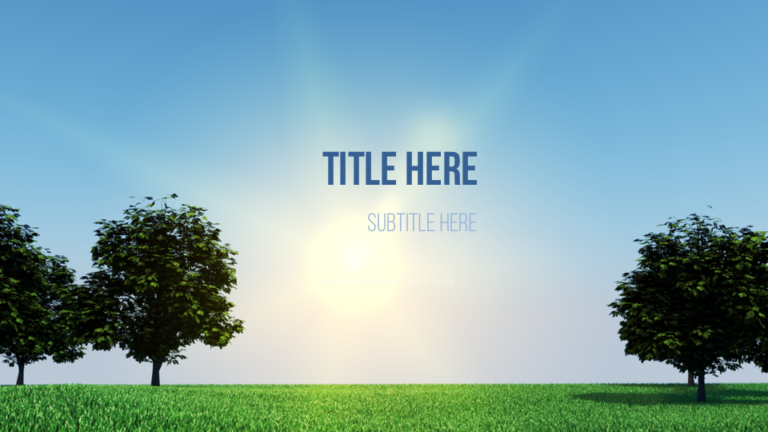 Welcome to Church Spring PowerPoint - Progressive Church Media