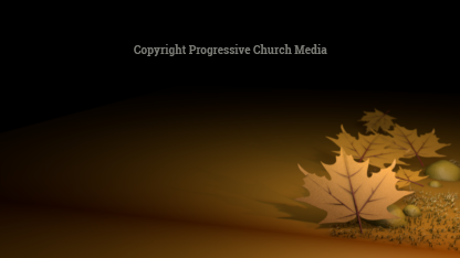 Autumn Church Welcome PowerPoint - Progressive Church Media