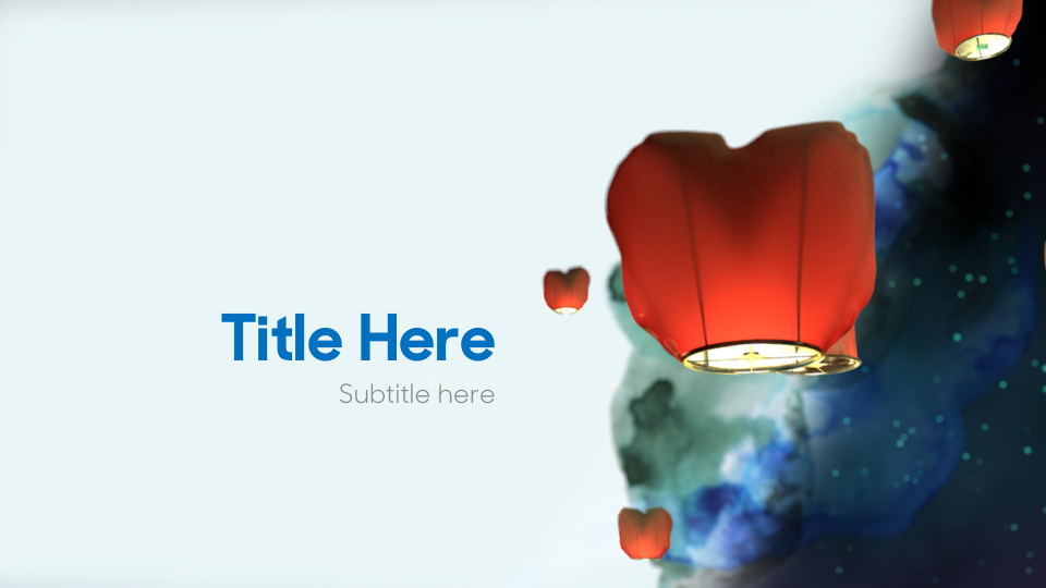 Sky Lanterns PowerPoint - Progressive Church Media