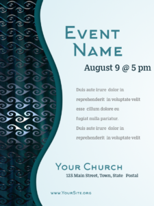 Wave Flyer - Progressive Church Media