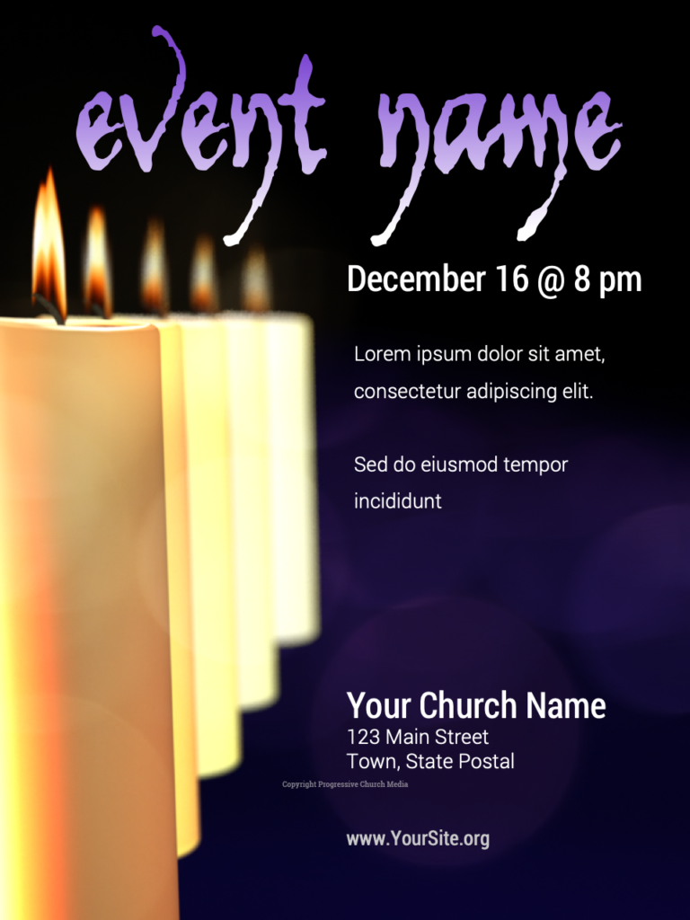 Advent 2018 Flyer - Progressive Church Media