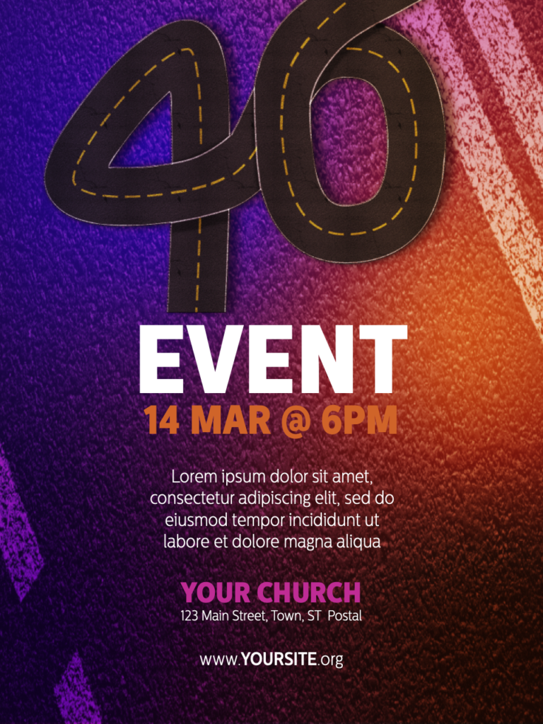 Lenten Voyage Flyer - Progressive Church Media