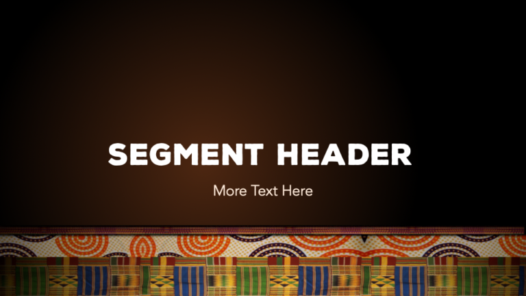 African Fabric PowerPoint - Progressive Church Media