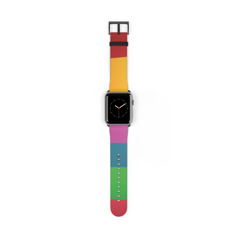 Rainbow Apple Watch Band 3 - Progressive Church Media
