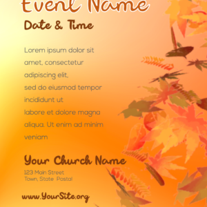 Fall Welcome PowerPoint - Progressive Church Media