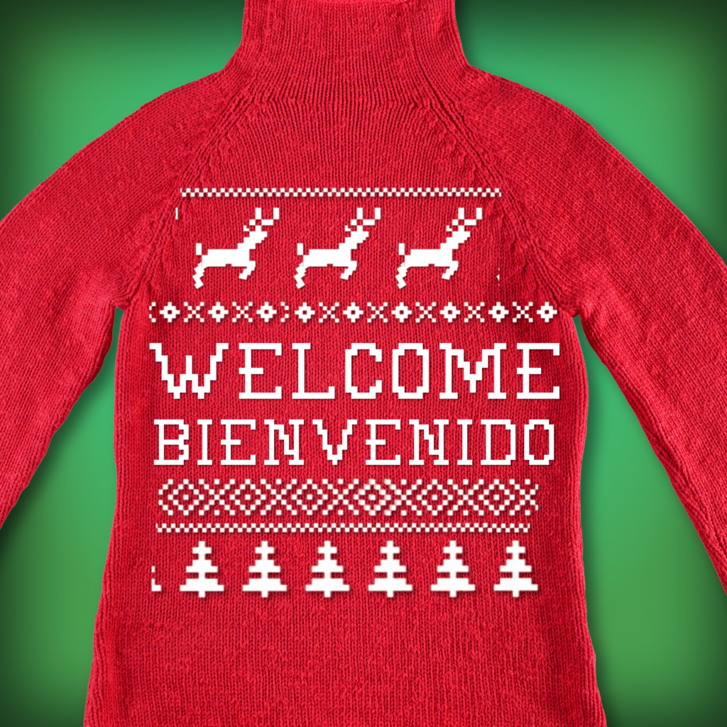 Christmas Sweater Flyer - Progressive Church Media