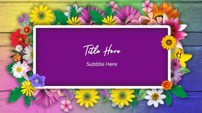 Festive Spring PowerPoint - Progressive Church Media