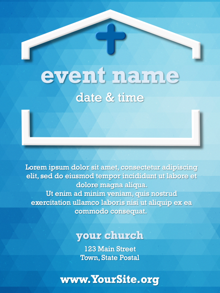 Welcome Home Flyer - Progressive Church Media