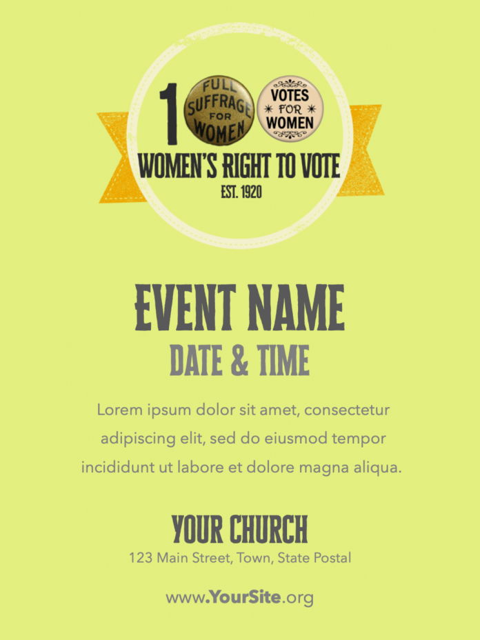 Suffragette Bundle - Progressive Church Media