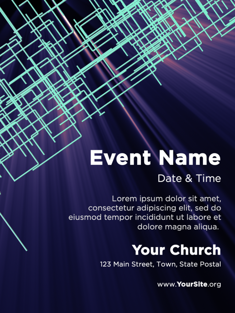 Connections Flyer - Progressive Church Media