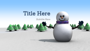 Snowman PowerPoint - Progressive Church Media