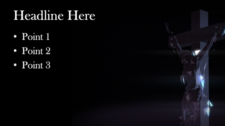 Good Friday Sermon PowerPoint - Progressive Church Media