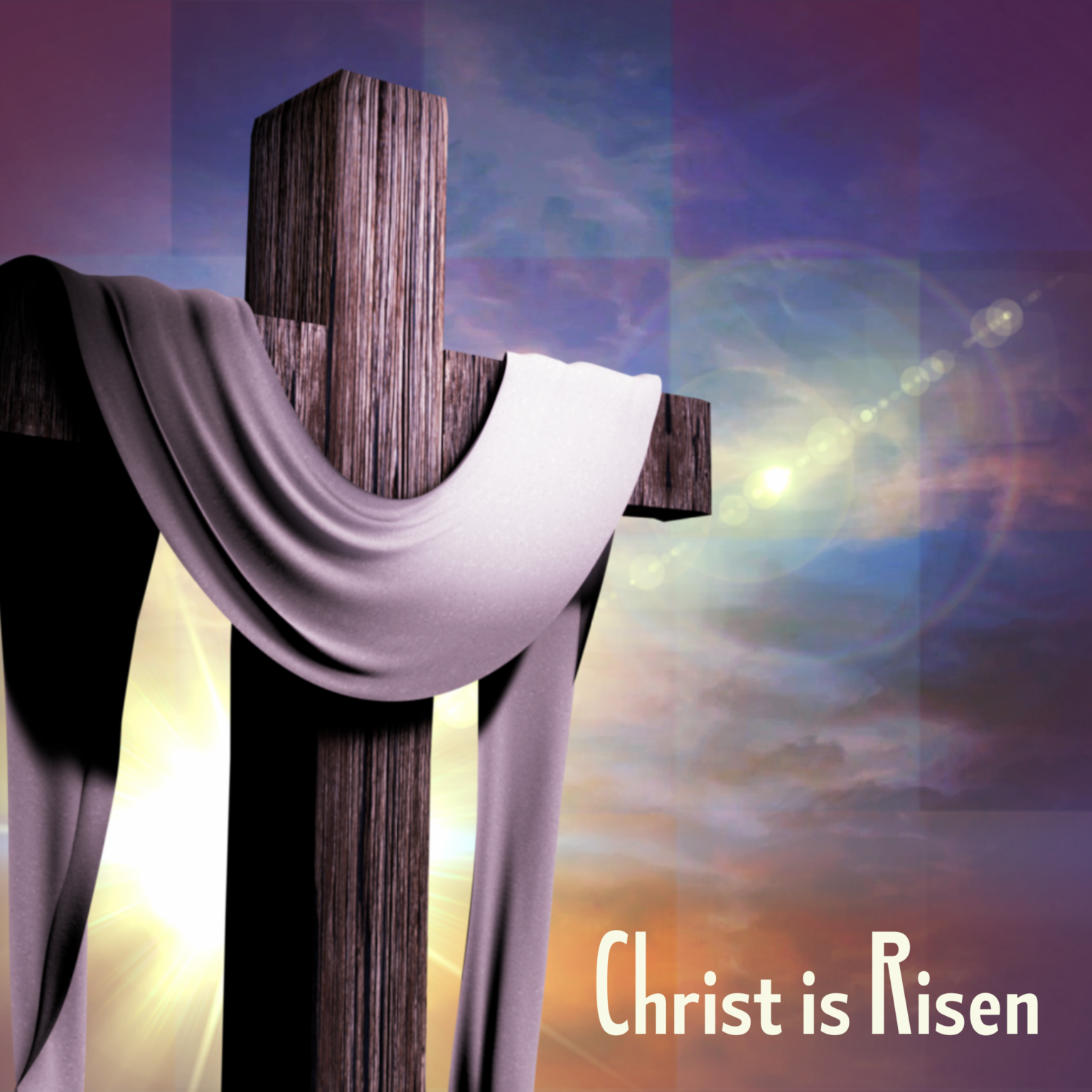 Easter Cross Graphics - Progressive Church Media