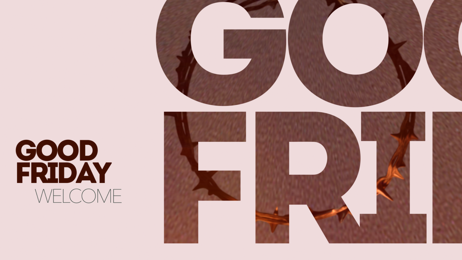 Modern Good Friday PowerPoint - Progressive Church Media