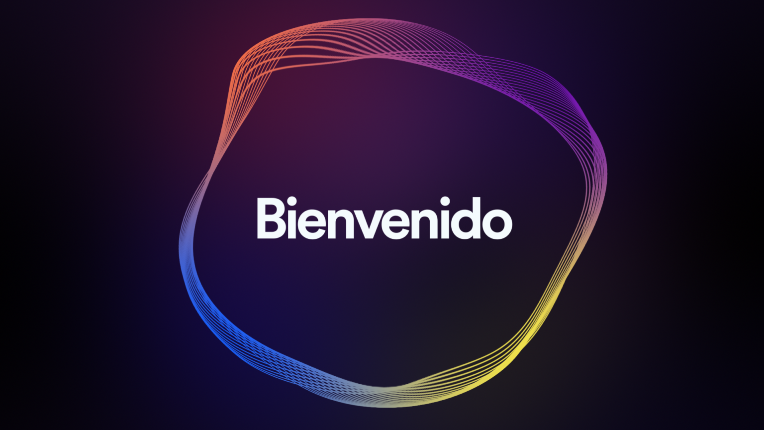 Gradient Curve Welcome Graphics - Progressive Church Media