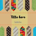 Fathers Day Tie Graphics - Progressive Church Media