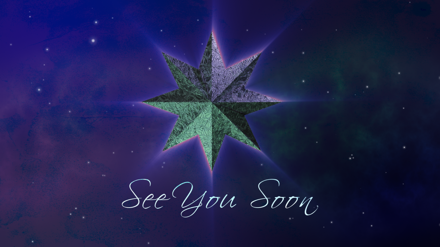 Gilded Christmas Star PowerPoint - Progressive Church Media