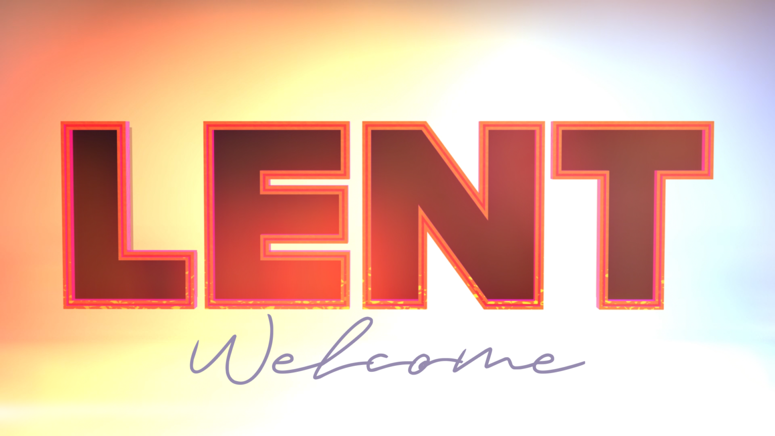 Lent Greeting PowerPoint - Progressive Church Media