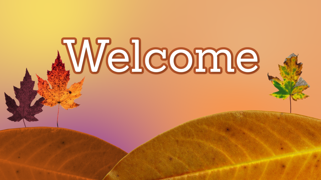 Fall Leaves Background PowerPoint - Progressive Church Media