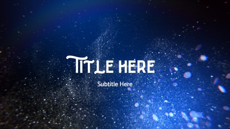 Holiday Glitter PowerPoint - Progressive Church Media