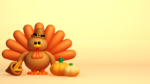 Friendly Thanksgiving Turkey PowerPoint - Progressive Church Media