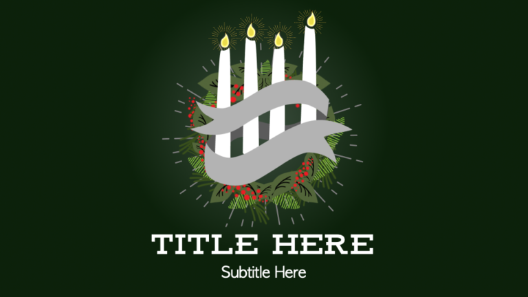 Advent Wreath PowerPoint - Progressive Church Media
