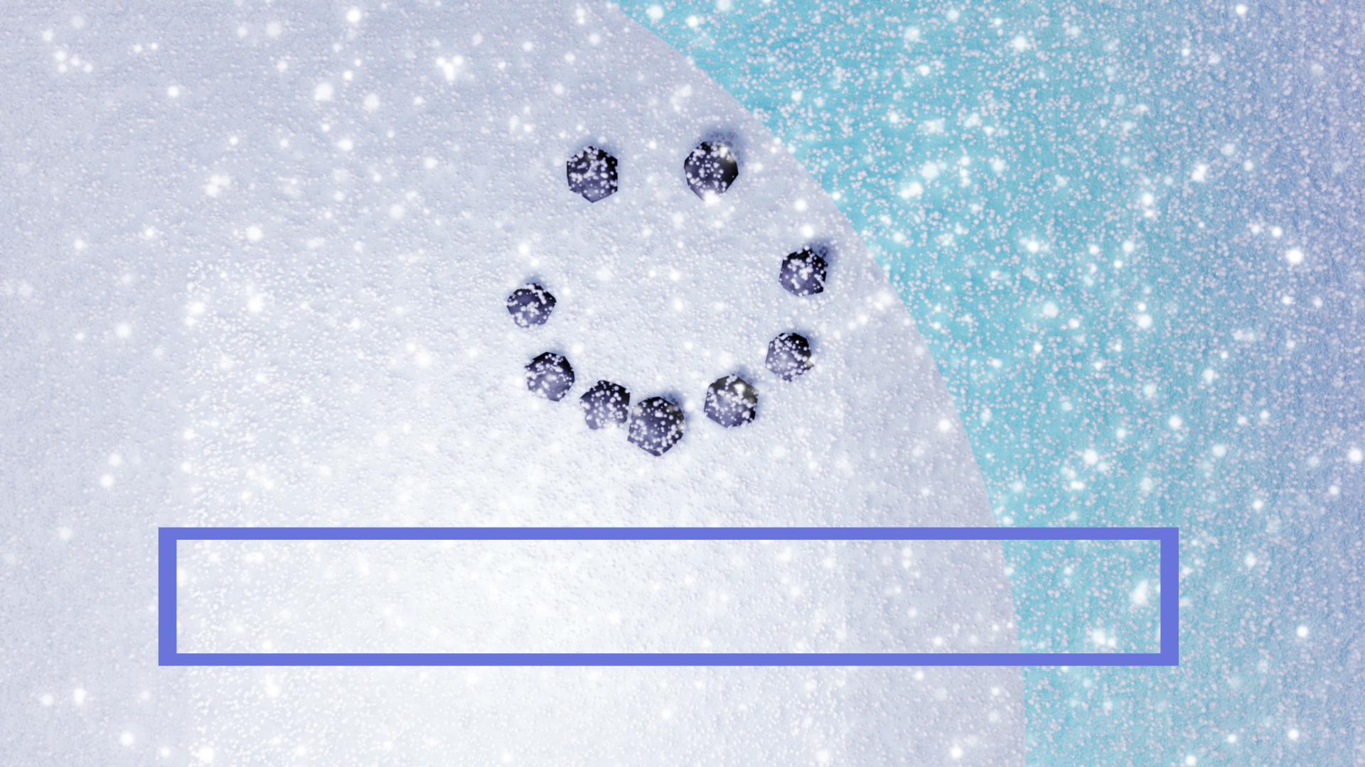 Smile Emoji in Snow Scene | Progressive Church Media