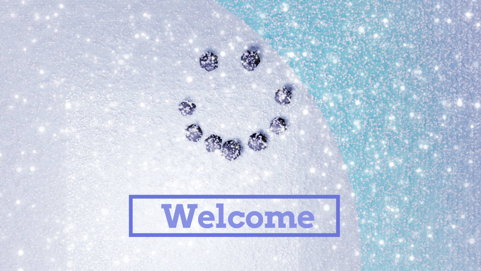 Smile Emoji in Snow Scene | Progressive Church Media