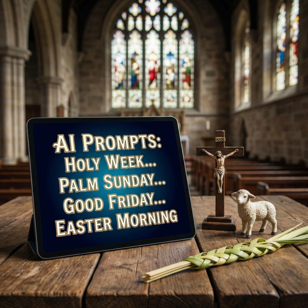 25 Holy Week Worship Graphics Churches Can Create with AI